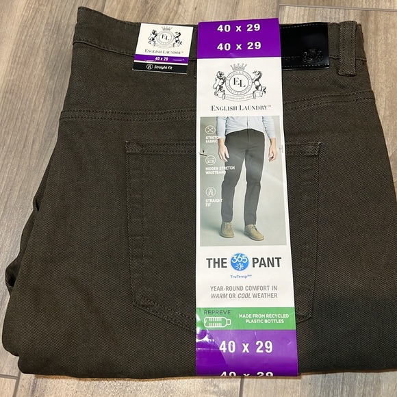 English Laundry | Pants | New English Laundry Mens 5 Pocket Pants Green ...